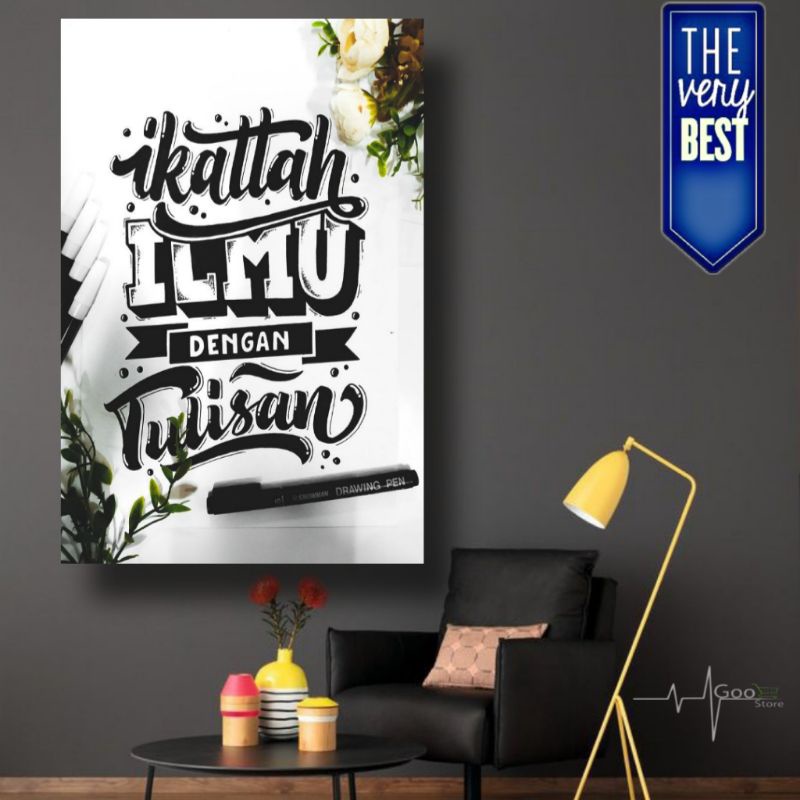 Jual HIASAN DINDING POSTER KAYU ISLAMI | Shopee Indonesia