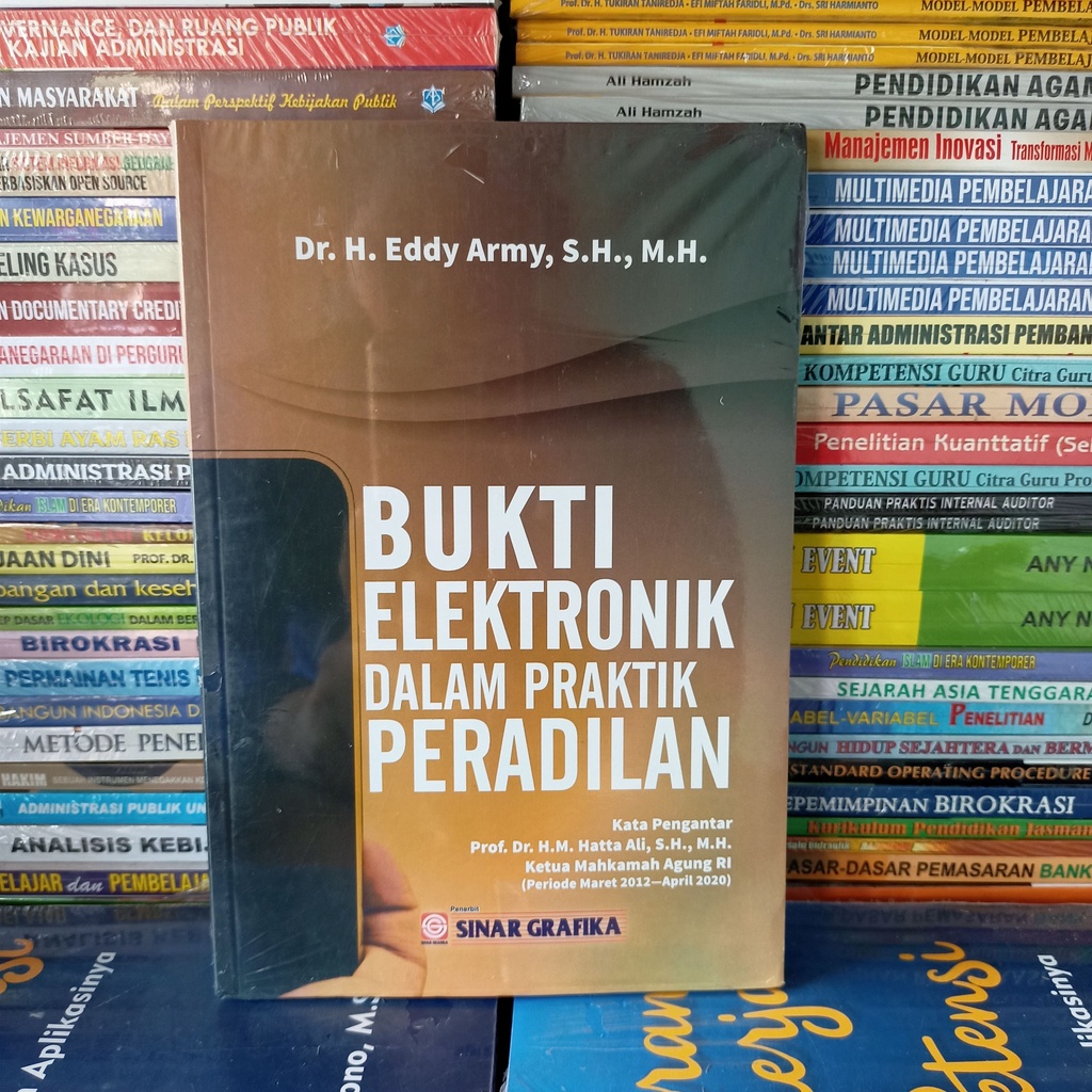 Jual Buku Bukti Elektronik Dalam Praktik Peradilan - Eddy Army Sinar Grafika | Shopee Indonesia