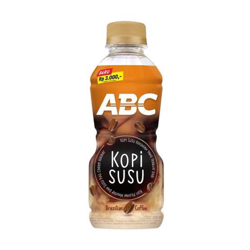 Jual KOPI ABC BOTOL KOPI SUSU 200 ml | Shopee Indonesia