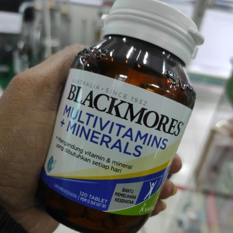 Jual BLACKMORES MULTIVITAMIN MINERALS 120 TAB | Shopee Indonesia