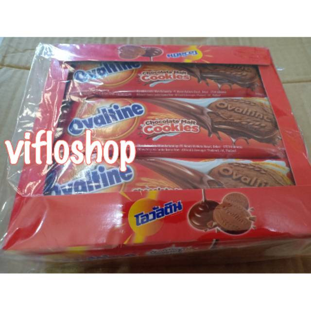Jual Biskuit Ovaltine Cookies (Box 12 x 24 gram) | Shopee Indonesia
