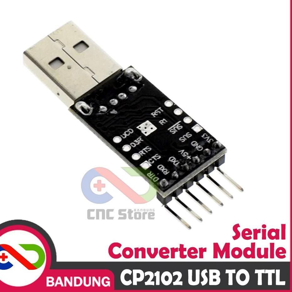 Jual WI1157 CP2102 USB TO TTL SERIAL CONVERTER MODULE ARDUINO ESP8266 ...