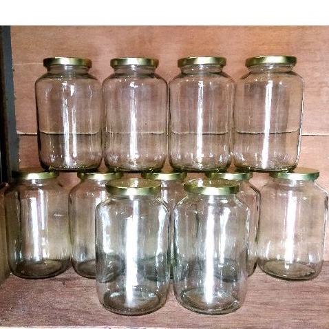 Jual JAR KACA 700ML, TOPLES KACA 700ML POLOS, TUTUP ALUMUNIUM | Shopee ...