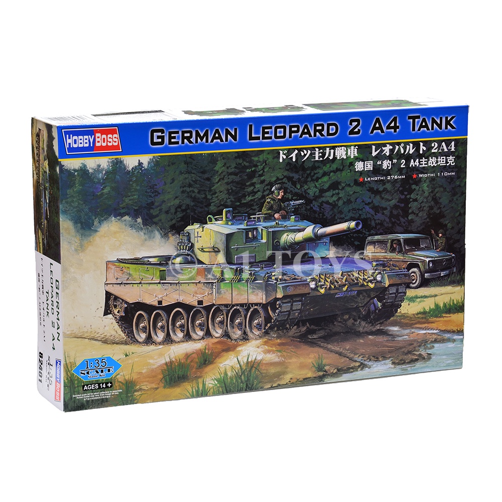 Jual Model Kit miniatur tank Leopard 2A4 Hobby Boss 28 cm 1:35 | Shopee ...