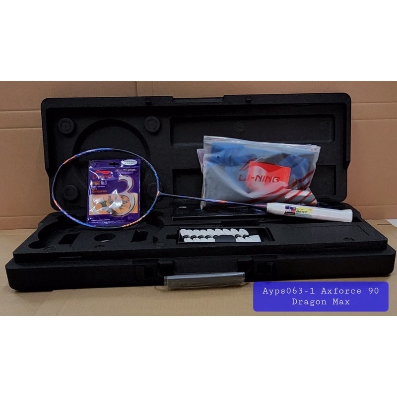 Jual Raket Lining Axforce 90 Max Tiger Dragon Limited Edition Original ...
