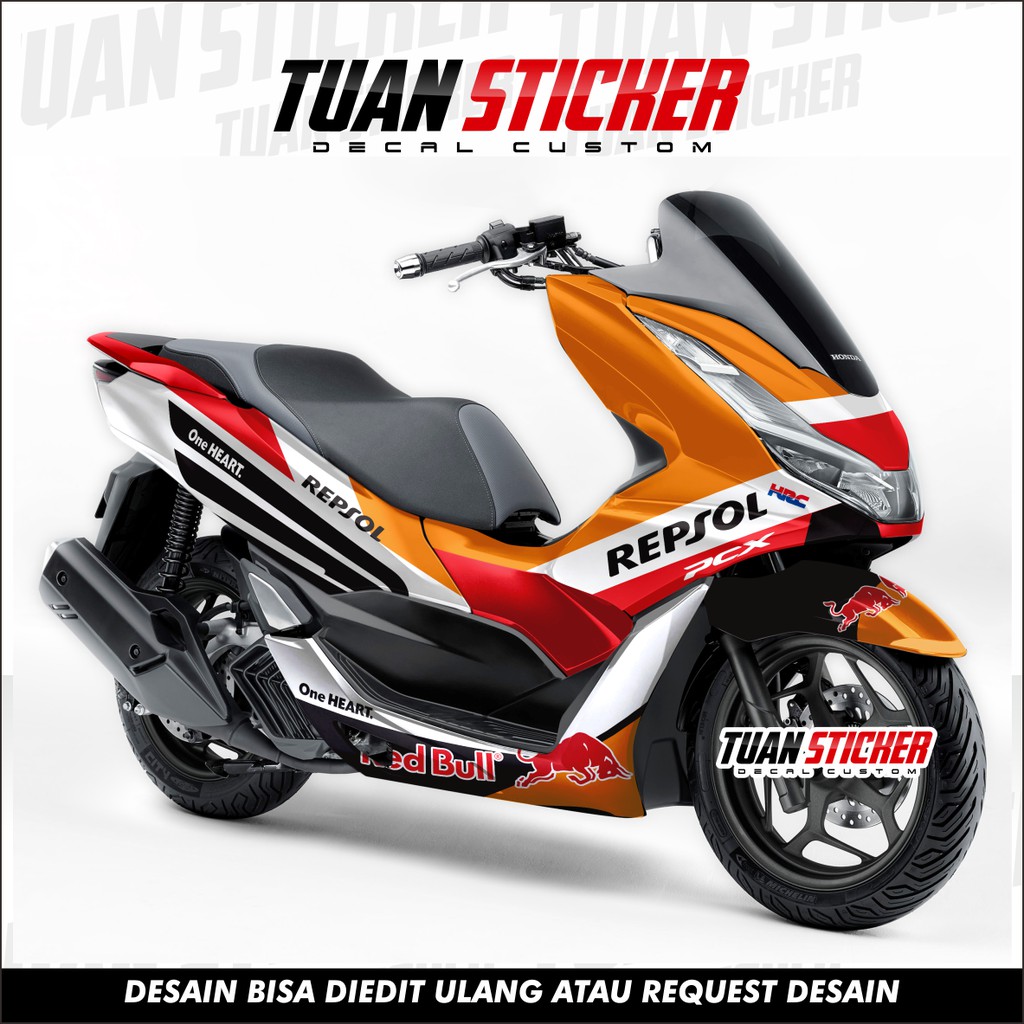 Jual Sticker decal PCX 160 , Striping PCX full body 160 , Sticker PCX ...