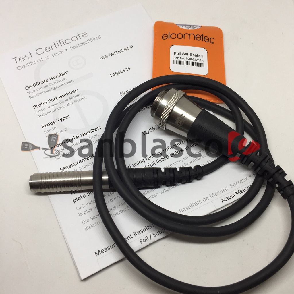 Jual Elcometer 456 Model B Separate DFT Gauge Probe Ferrous coating ...