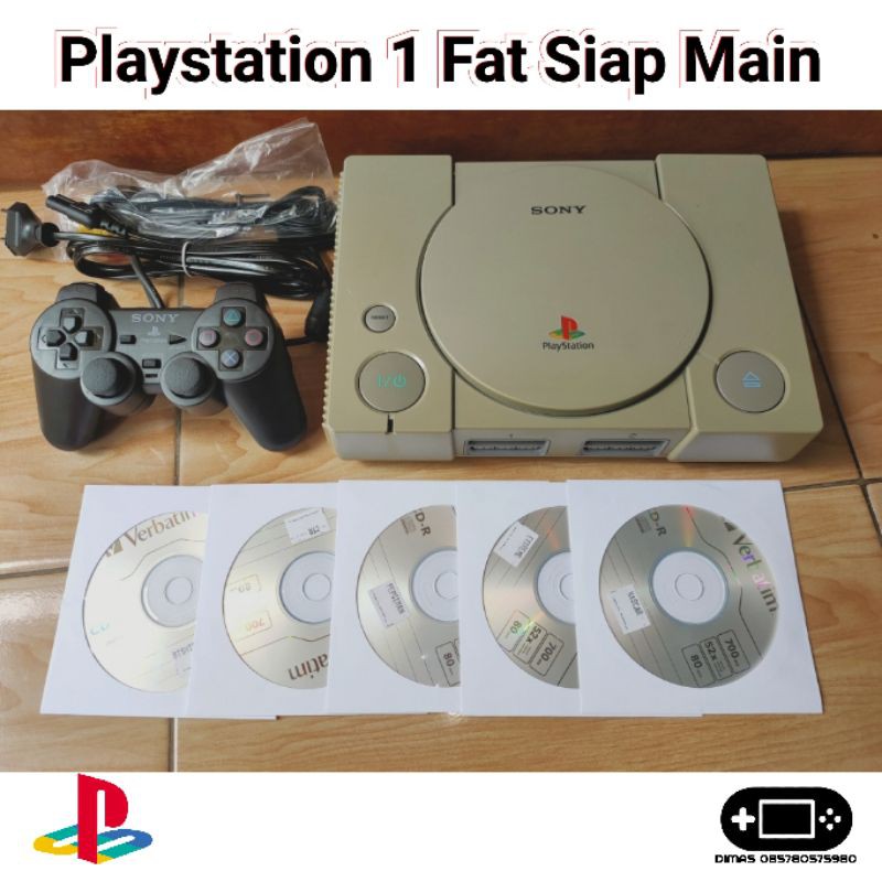 Jual Playstation 1 FAT Siap Main / PS 1 / PS1 / PS One PSX Fat | Shopee ...