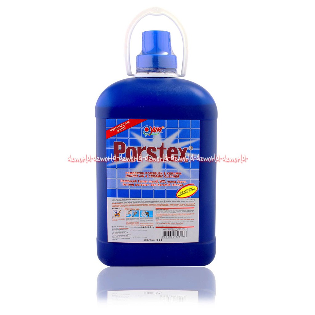 Jual Yuri Porstex 3.7L Porcelain Dan Ceramic Cleaner Pembersih Kamar ...