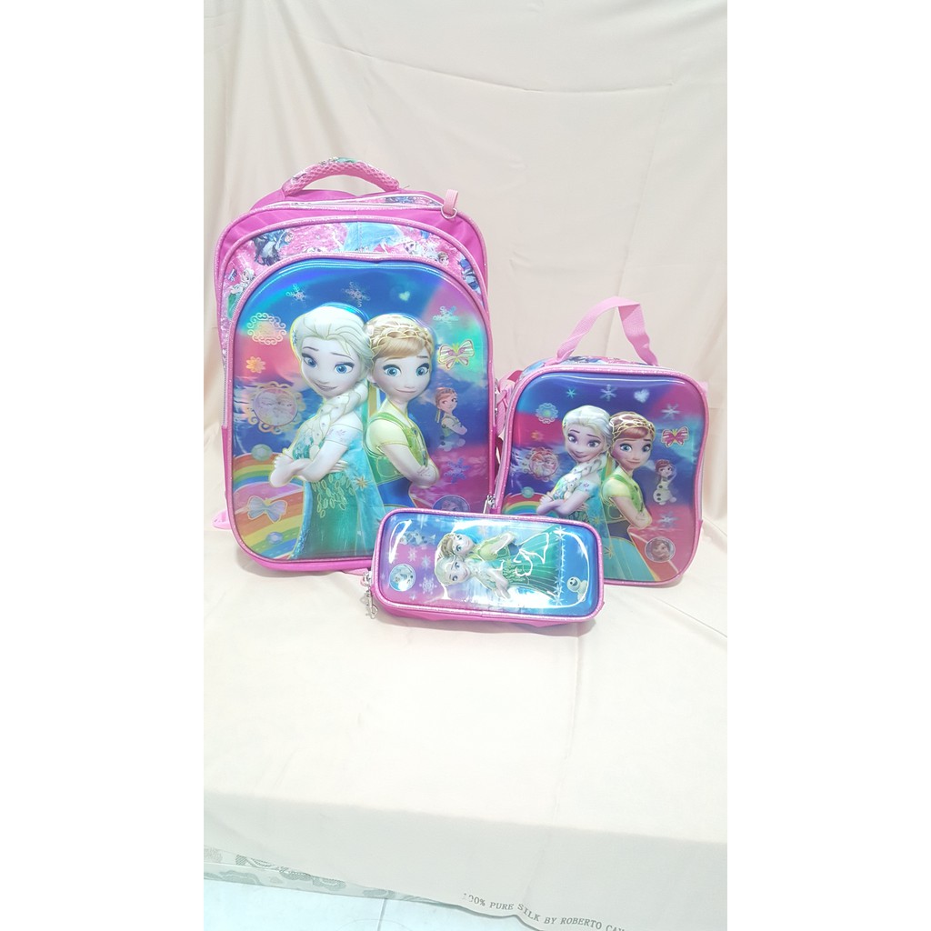 Jual TAS RANSEL 6D 3in1/TAS FROZEN/TAS BEN/TAS ANAK SEKOLAH | Shopee ...