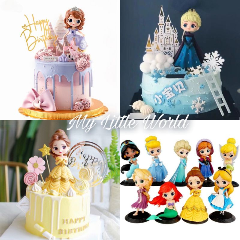 Jual Topper Istana Princess Castle Kerajaan Dekorasi Cake Hiasan ...