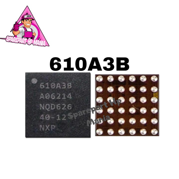 Jual IC CAS U2 610A3B 1610A3B IPHONE 7G 7 PLUS ORIGINAL | Shopee Indonesia