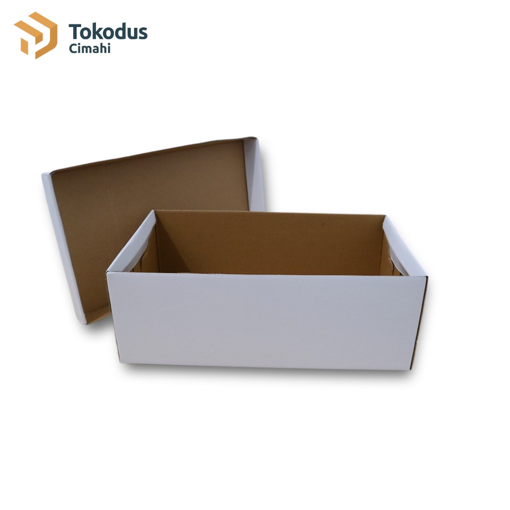 Jual Kardus Karton Box Sepatu 30,5 x 17,5 x 11cm Tutup Lepas - Tokodus ...