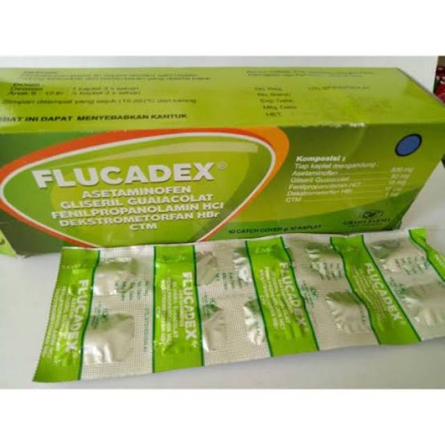 Jual Flucadex - Obat Batuk Flu Demam per Box | Shopee Indonesia