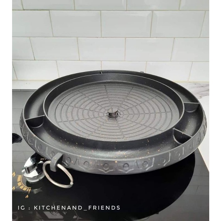 Jual Cypruz ~ Pan Bakar Sate BULGOGI YAKINIKU ANTI Lengket / Round ...