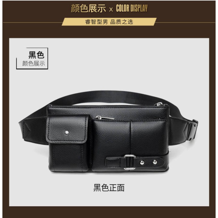 Jual Tas Pinggang Pria B8115 Waist Bag For Men Import Bag Tas Pinggang ...