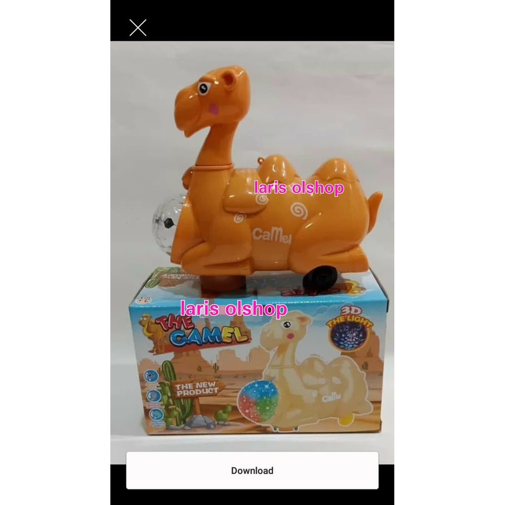 Jual Mainan Unta-The Camel 3DLight | Shopee Indonesia
