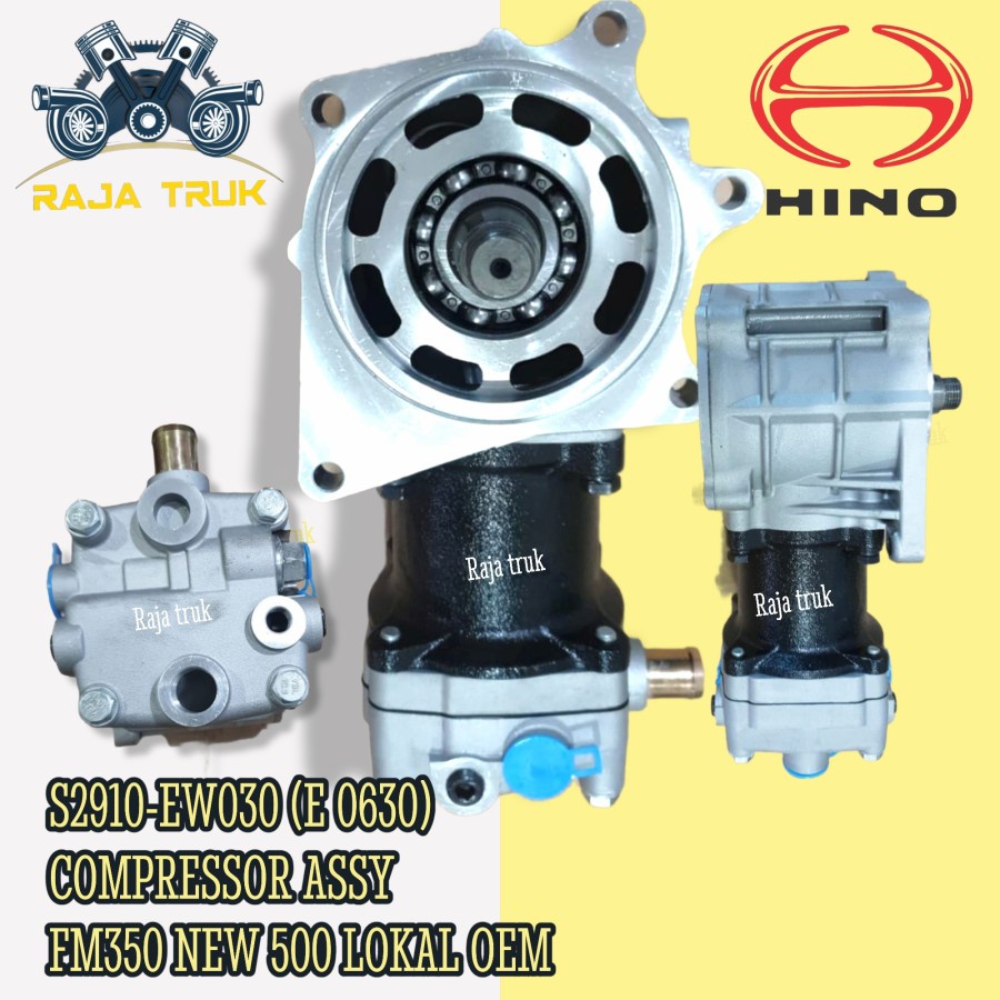Jual COMPRESOR ASSY FM350 HINO 500 COMONRAIL OEM S2910-E0630 KOMPRESOR ...