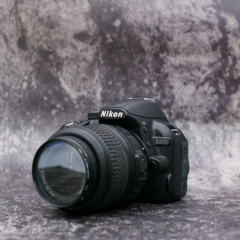 Jual Nikon D3100 Lensa Kit 18-55mm Kamera DSLR Original - Flash off vg | Shopee Indonesia