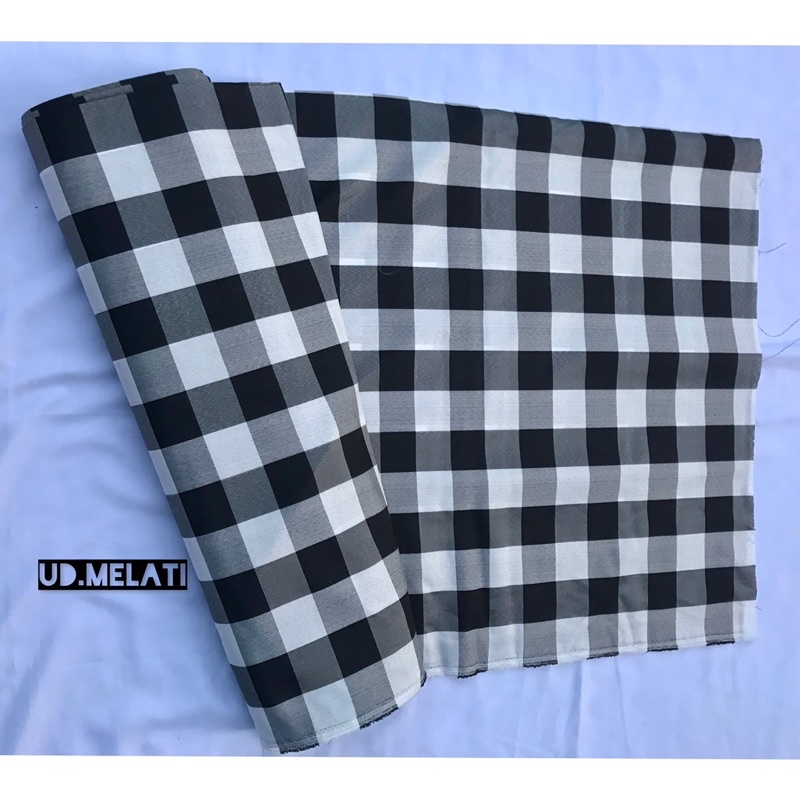 Jual KAIN POLENG BALI KOTAK CATUR | Shopee Indonesia