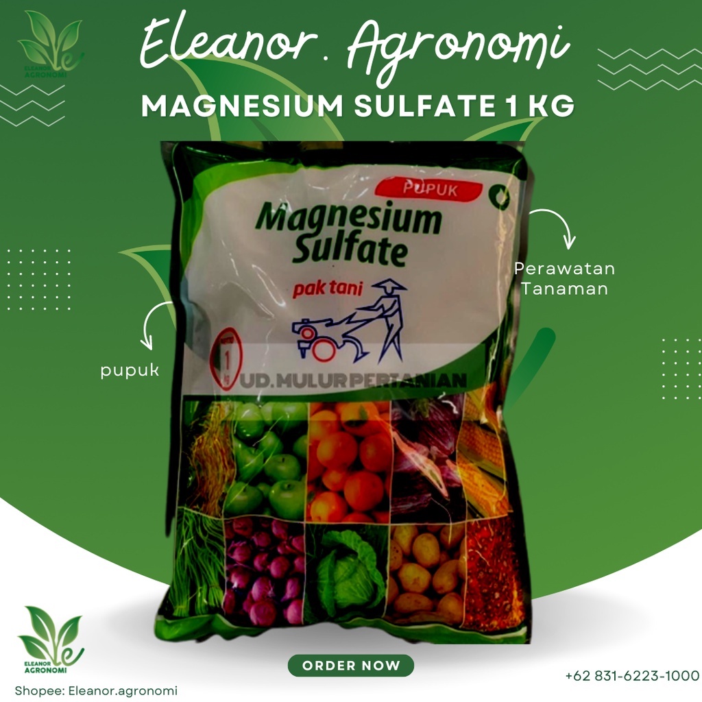 Jual Magnesium Sulfate 1 Kg Garam Epsom Pak Tani | Shopee Indonesia