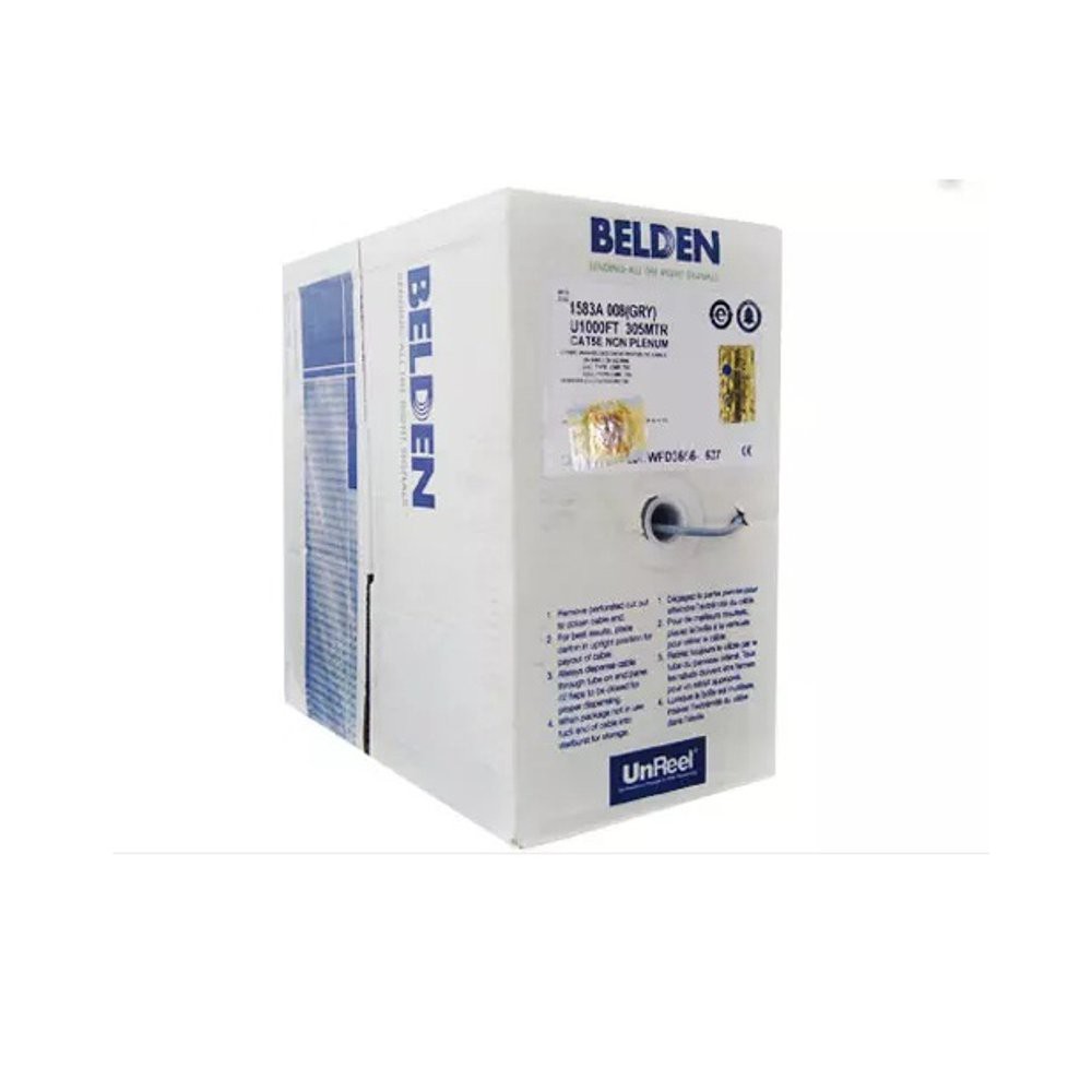 Jual Kabel LAN UTP RJ45 Cat 5E Belden Original USA | Shopee Indonesia