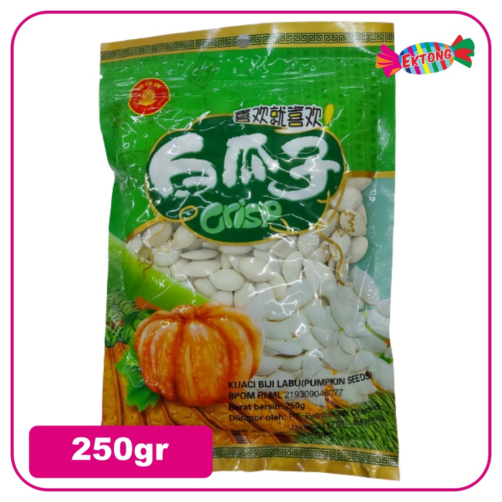Jual KUACI PUTIH IMPOR - KUACI BIJI LABU CRISP 250GR | Shopee Indonesia