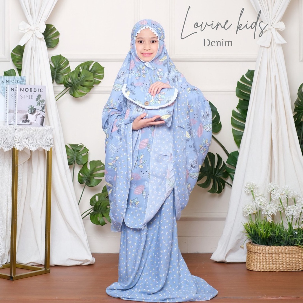 Jual Mukena Lovine Anak dan Dewasa | Mukena Anak SD dan SMP | Mukena Anak Tanggung | Shopee ...