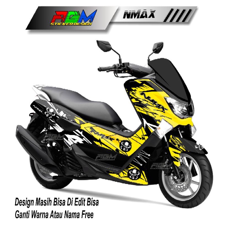 Jual Decal stiker Nmax lama/stiker decal nmax Full Body/Aksesoris ...