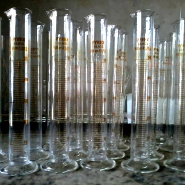 Jual MEASURING CYLINDER / GELAS UKUR 500ml PYREX | Shopee Indonesia