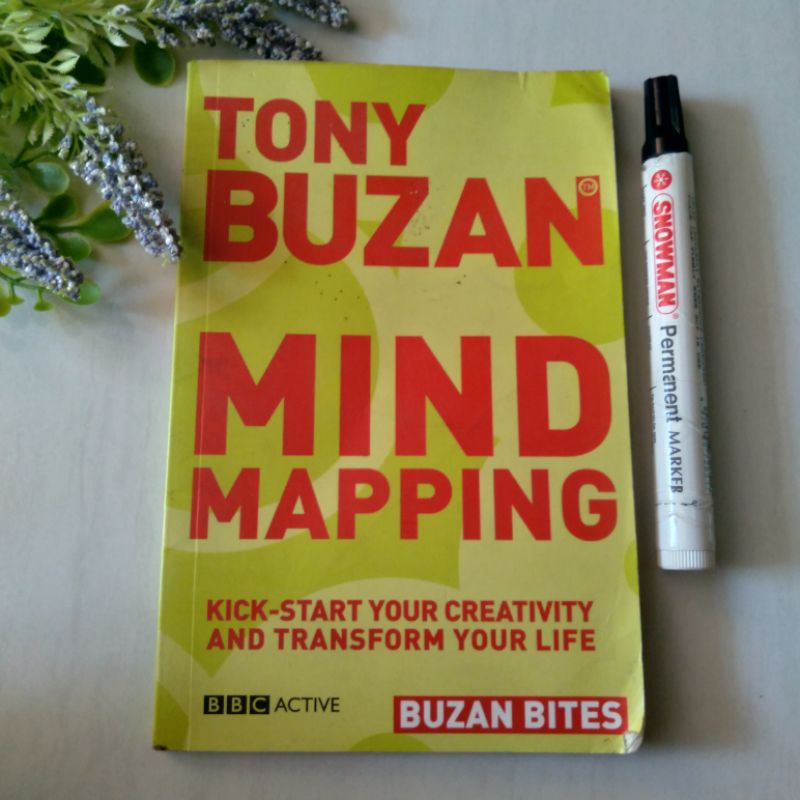 Jual [ MIND MAPPING ] Tony Buzan Mind Mapping Preloved Bahasa Inggris ...