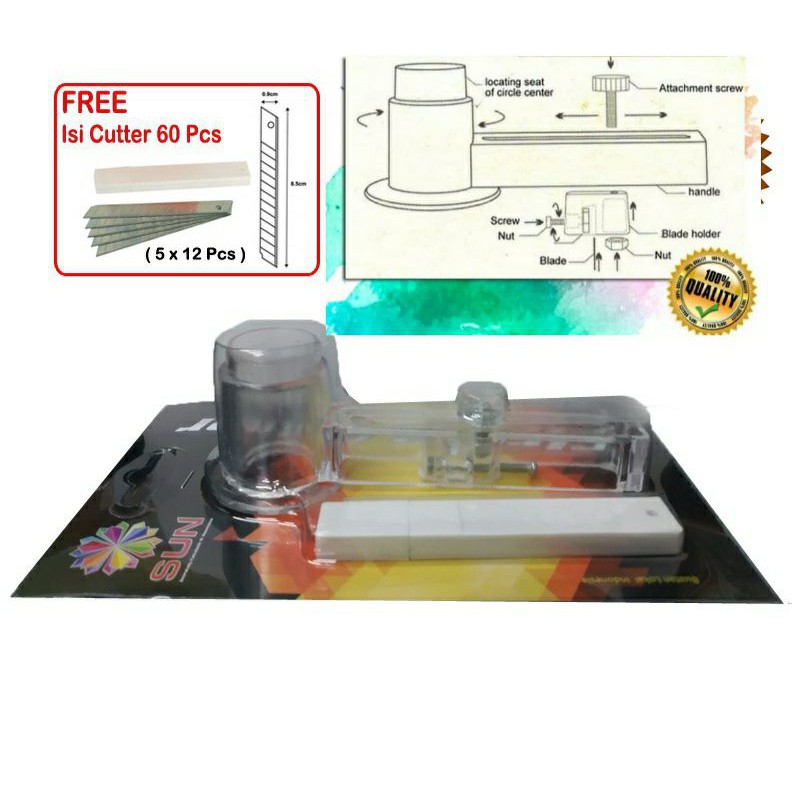 Jual Circle Cutter Pin Circle cutter | Shopee Indonesia