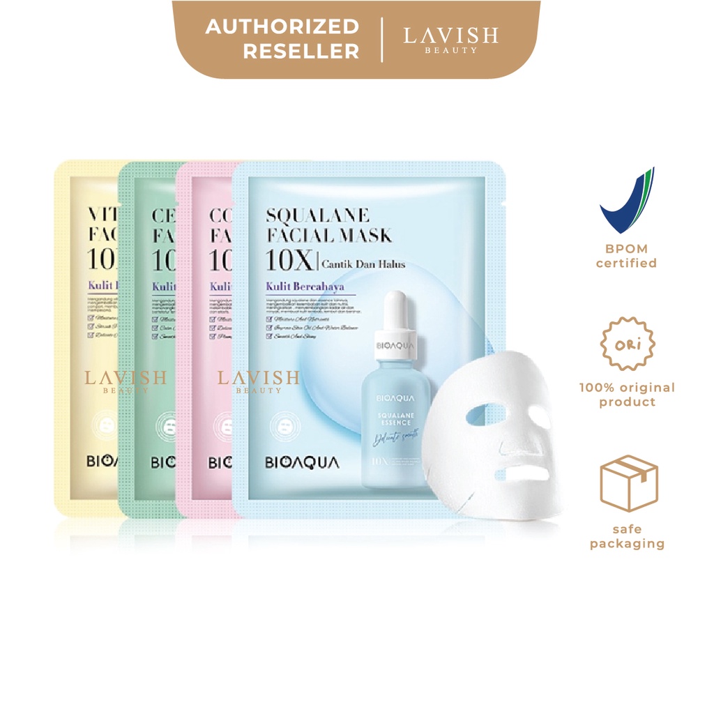 Jual BIOAQUA BIO AQUA Vitamin C // Centella // Squalane // Collagen ...