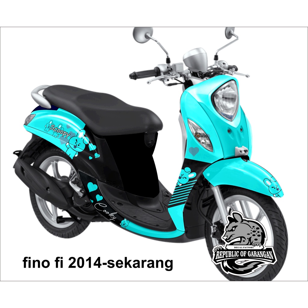 Jual Stiker Fino Decal Full Body Fino Premium, grande, fi, karbu, all ...