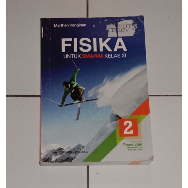 Jual Buku Fisika untuk SMA/MA Kelas XII 1, 2, & 3 by Marthen Kanginan - Erlangga | Shopee Indonesia