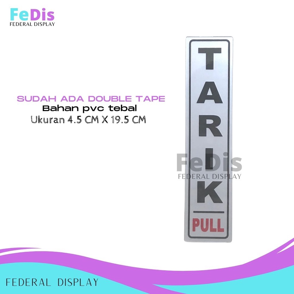 Jual SIGN BOARD TARIK | Shopee Indonesia