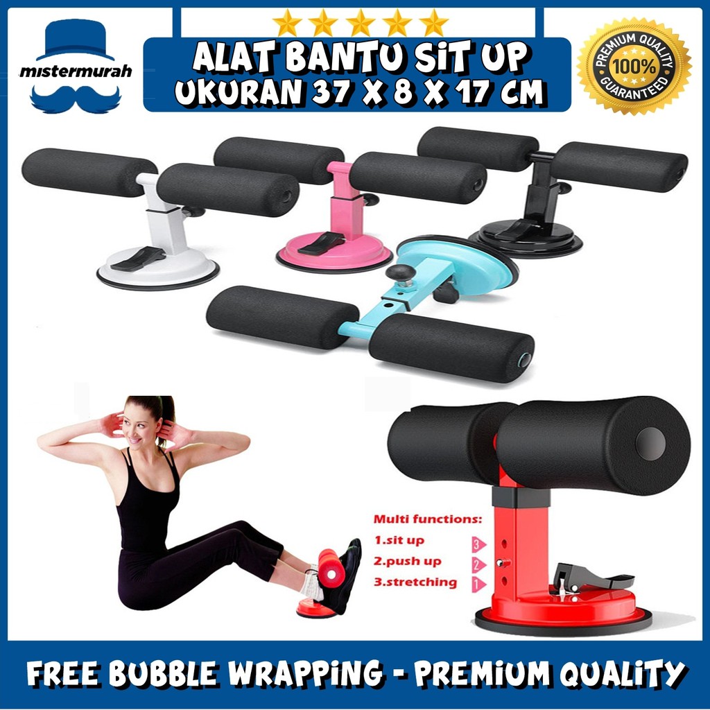 Jual ALAT BANTU SITUP PENAHAN KAKI SIT UP BENCH HELPER FITNES TUMMY ...
