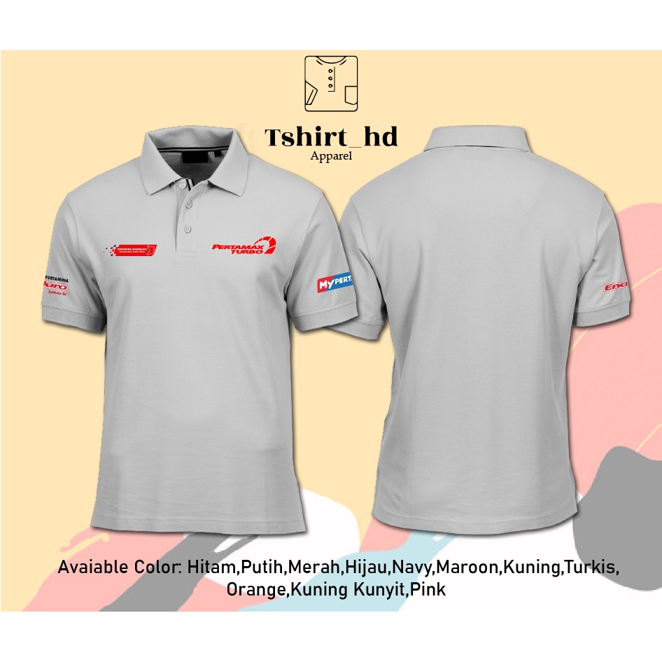 Jual Polo Tshirt Pertamina Mandalika Street Circuit Pertamax Turbo ...