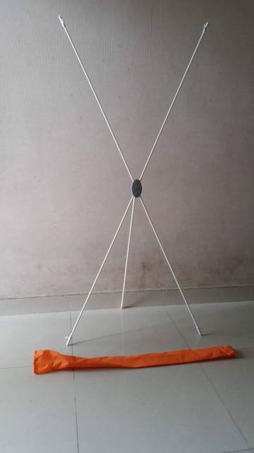 Jual Stand X Kaki Banner Pvc Gading Putih 60x160 | Shopee Indonesia