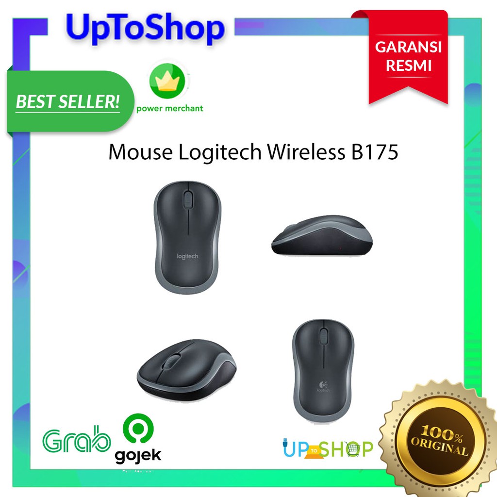 Jual Logitech B175 Mouse Wireless | Shopee Indonesia