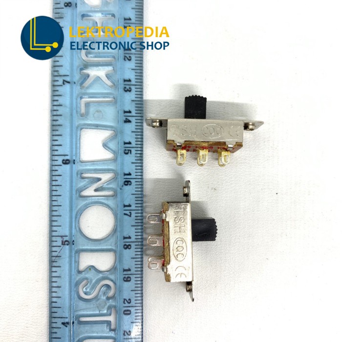 Jual Saklar Geser On Off On 6p Besar Switch Slide 6 pin 6pin kaki ...
