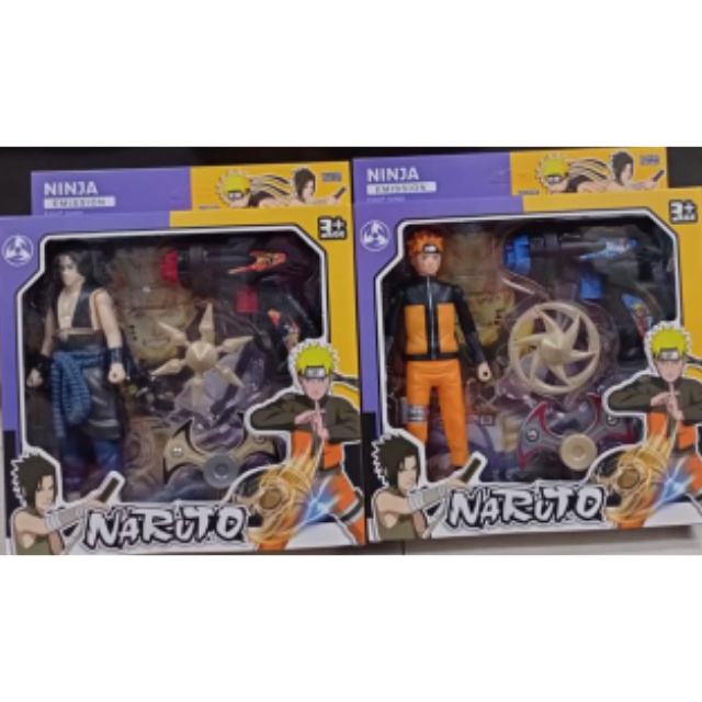 Jual POMPOM - MAINAN ANAK SENJATA NARUTO NINJA EMISSION | Shopee Indonesia
