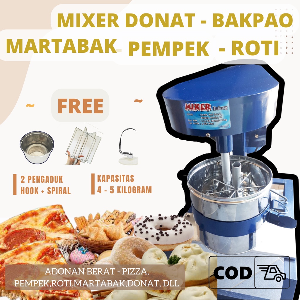 Jual Mesin Roti Rakitan Donat Bakery Roti Usaha Rumahan Pizza Bakpao ...
