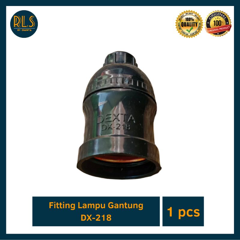 Jual Fitting Lampu Gantung DX 218 / Fitting Gantung Hitam / Pitingan Lampu | Shopee Indonesia