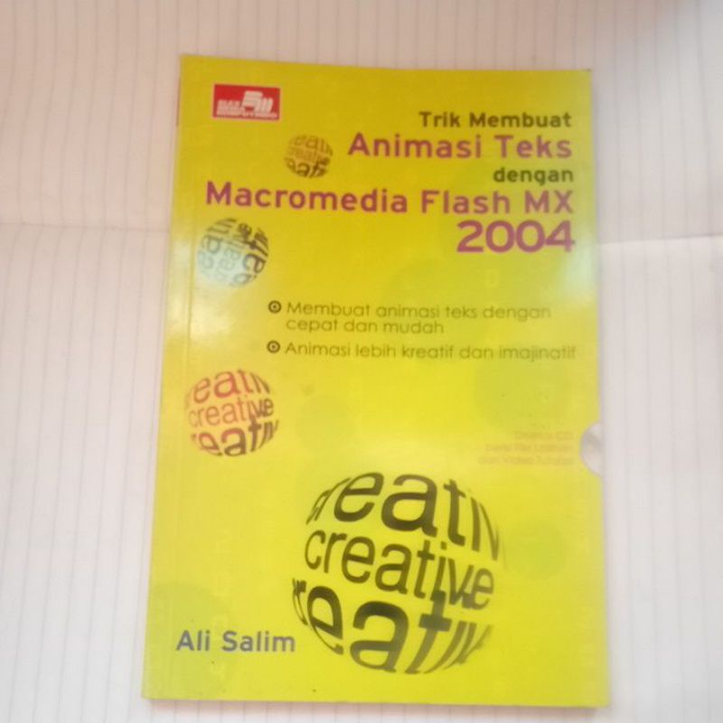Jual Trik Membuat Animasi Teks dengan Macromedia Flash MX 2004 CD sudah ... Jual Trik Membuat Animasi Teks dengan Macromedia Flash MX 2004 CD sudah ...