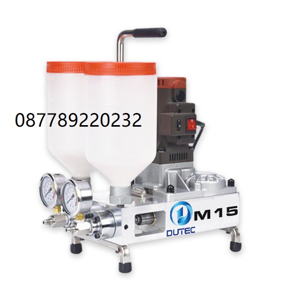 Jual Mesin injeksi tabung ganda 2 tabung injek pu epoxy semen tipe M15 ...