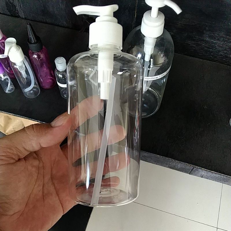 Jual Botol Hand Soap 500 ml Bening Pump | Shopee Indonesia