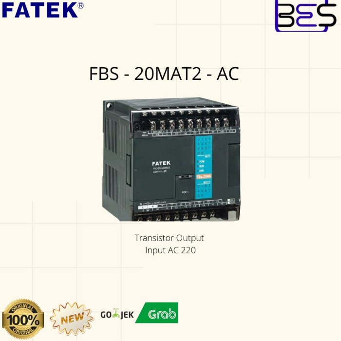 Jual PLC 20io FATEK FBS-20MAT-AC | Shopee Indonesia