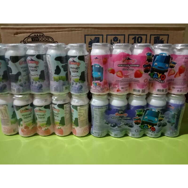 Jual CIMORY YOGURT DRINK MINI 70ml RASA BLUEBERRY/PACK(ISI 5 PCS) | Shopee Indonesia
