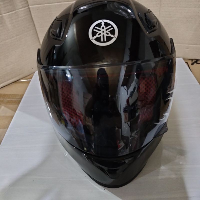 Jual Helm YAMAHA Vision full face ORI 100% SNI | Shopee Indonesia
